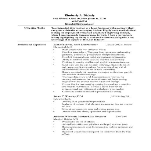 Kim Blakely Resume | DOCX