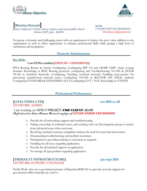 Updated Ansh edit Resume | PDF