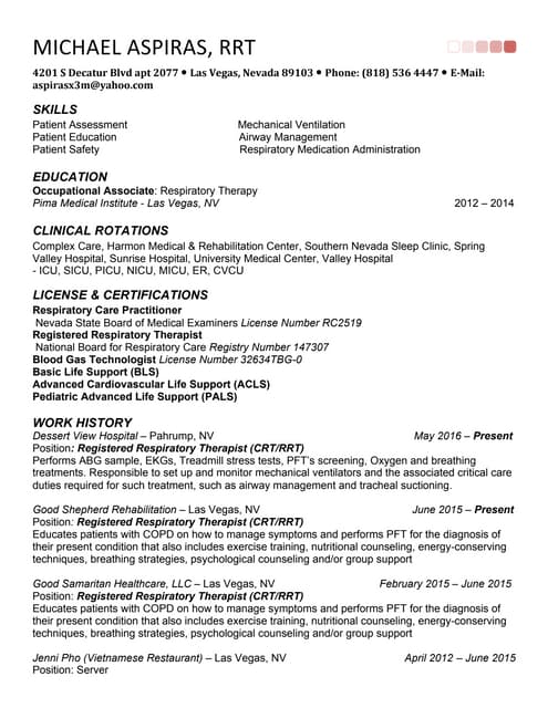 Connie Vernon Resume | DOC | Medical Health