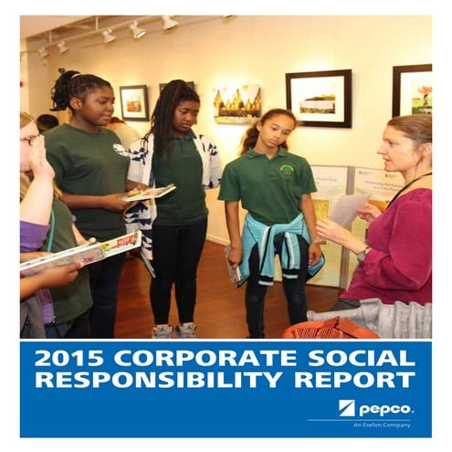 2016. Pepco_CSR.Report_2015_web | PDF