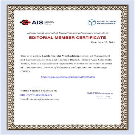 Editorial Member Certificate(3) | PDF