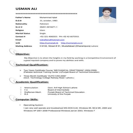 CV Syed Shahid Ahmed. 2015docx | DOCX