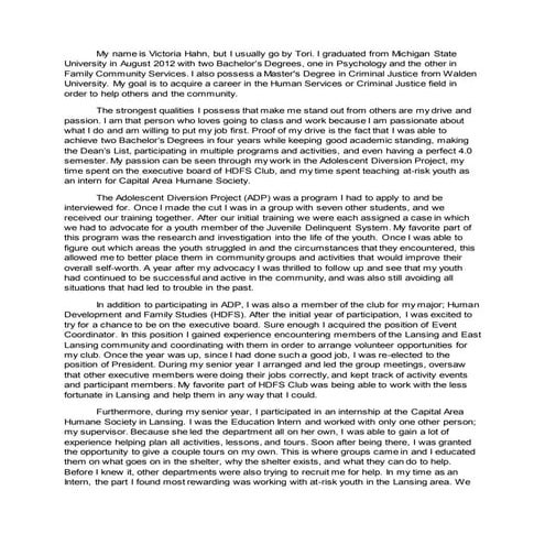 Personal Statement Indeed | DOCX