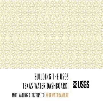 Texas Water Dashboard - Daniel Pearson | PPT