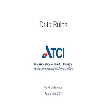 Data Rules | PPT