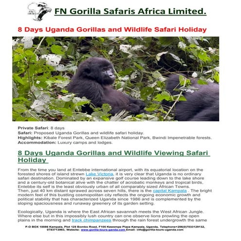 8 days-gorillas and wildlife safari holiday-all inclusive-1.pdf