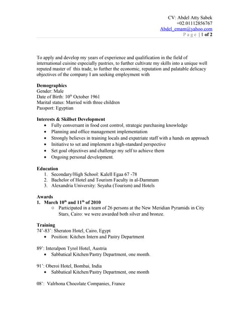 haytham burhan cv (1) | PDF