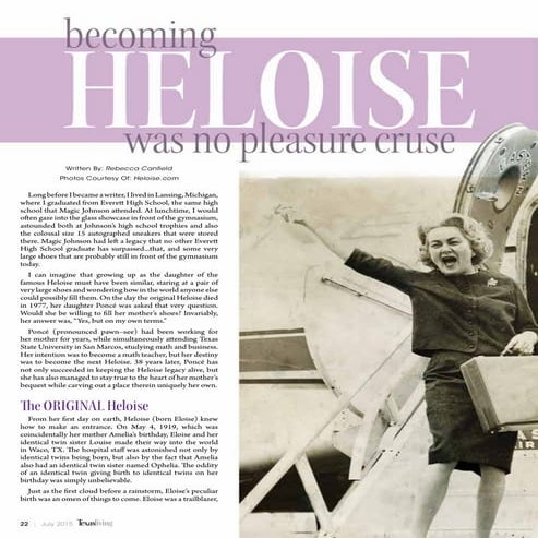 Becoming Heloise - July '15 | PDF