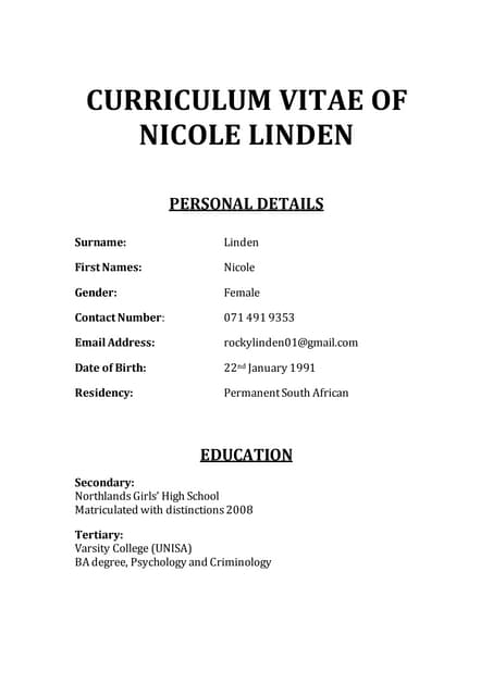 Johan Delport CV | DOC