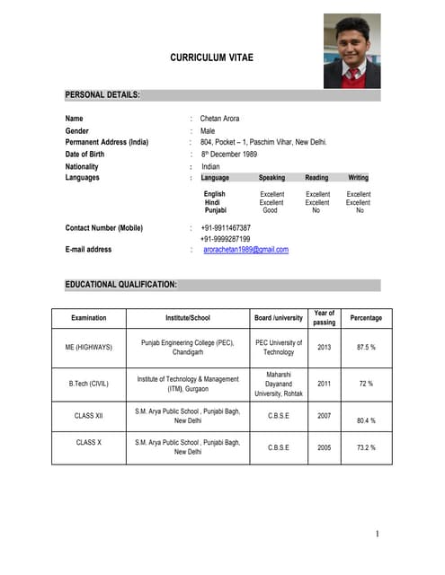 Saeed Ghasemi's CV. | PDF