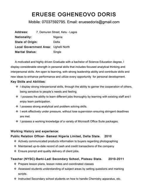 UPDATED RESUME | PDF