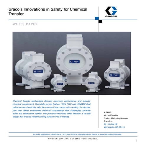 ChemSafe - Innovations in Safety for Chemical | PDF