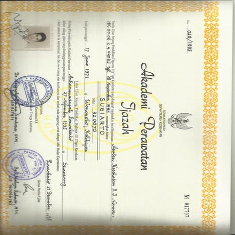Nursing Certificate | PDF