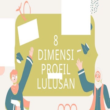 8 Dimensi Profil Lulusan bagi siswa SMP di dunia pendidikan.pptx