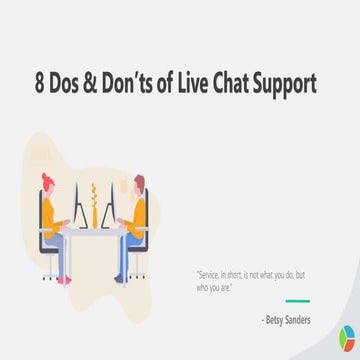 Live Chat Training | PPTX