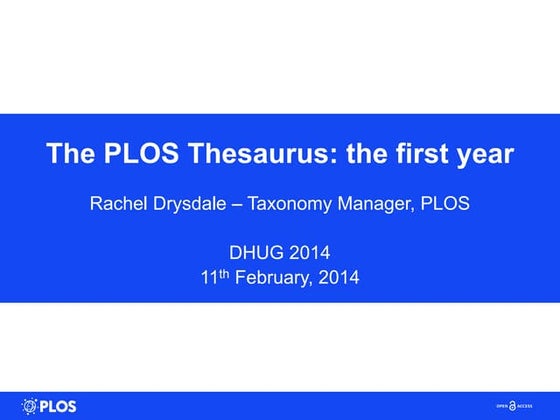 PLoS One Thank You Letter | PDF