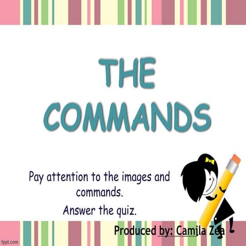 The commands | PPT