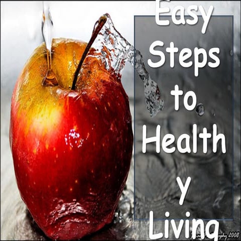 Healthy Living 1 | PPT