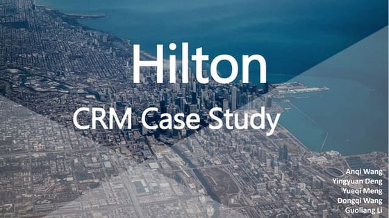 Hilton OnQ system | PPT