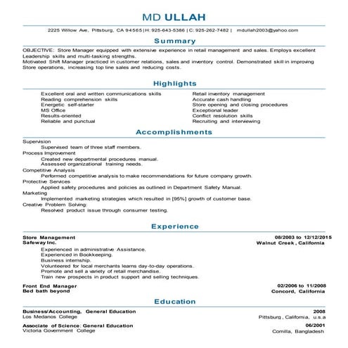 Resume 2 | DOCX
