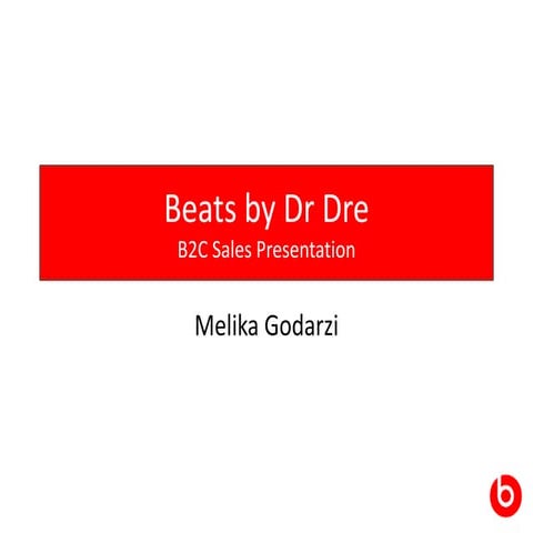 B2CDrDreBeats | PPT