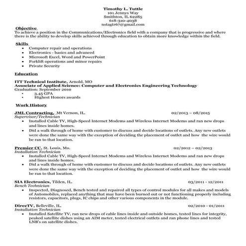 Paden Russell Welder Resume | DOCX