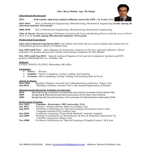 CV Ahmed Elsamman | PDF