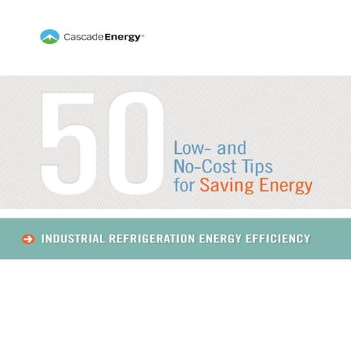50 Tips for Saving Energy_refrigeration_web_r2 | PDF