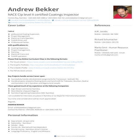 andrew cv | PDF
