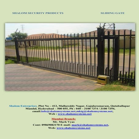 Sliding Gate | PDF