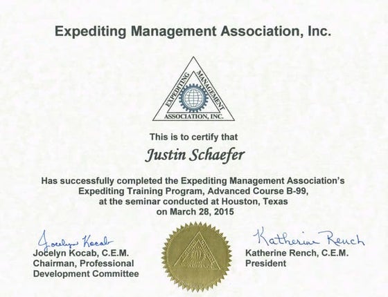 Justin Schaefer presentations