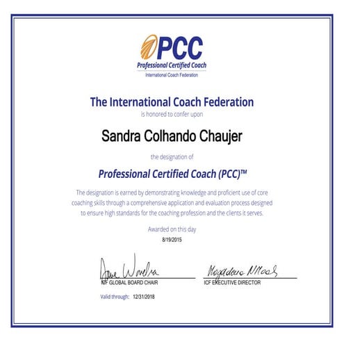 PCC Certificate | PPT