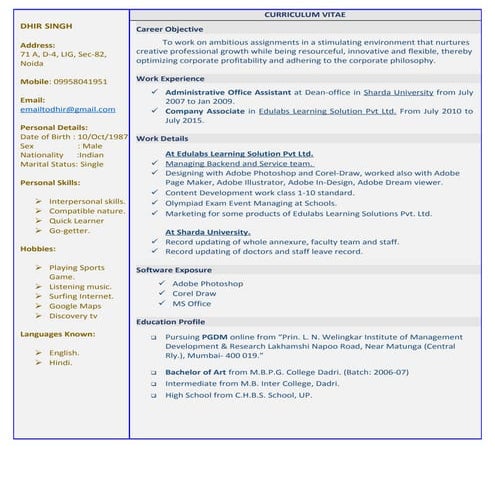 Resume | DOC