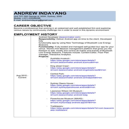 ANDREW INDAYANG | PDF