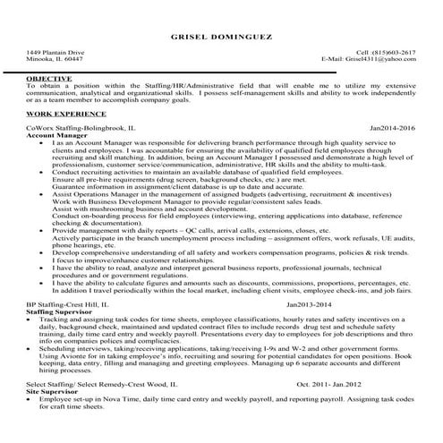 Grisel+Awsome+Resume! | DOC