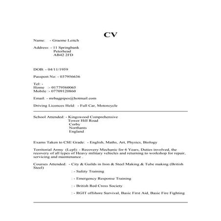 Ray Carroll Offshore c.v. | DOC