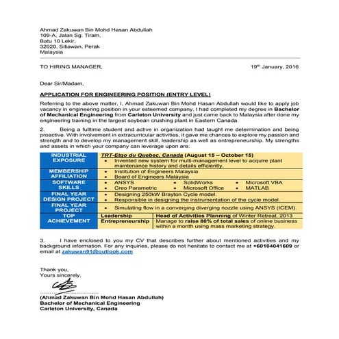 CV & Supporting Documents | PDF