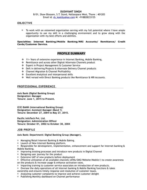Nipa cv file | PDF