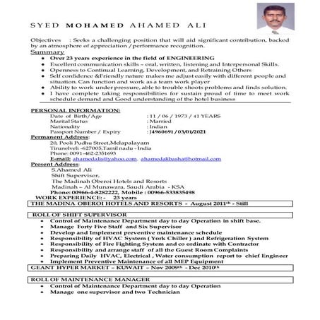 Rashid CV | DOCX
