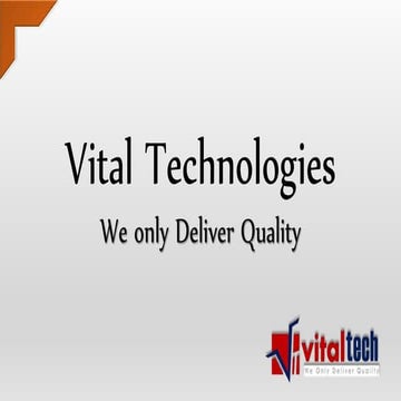 vital technologies | PPT