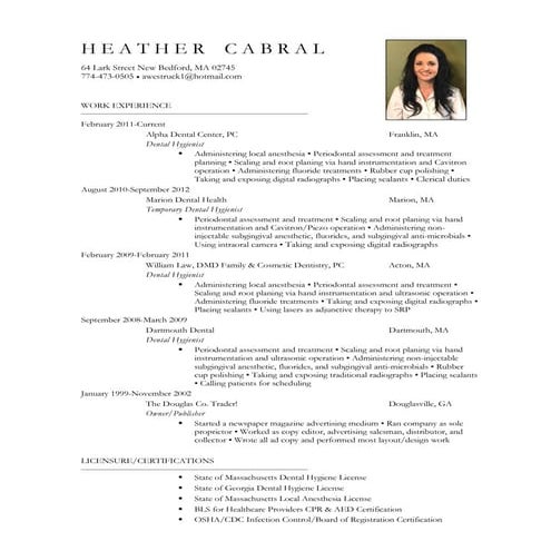 Heather Cabral's Resume | PDF