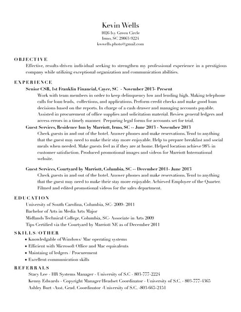 Carol McCormick resume | DOCX