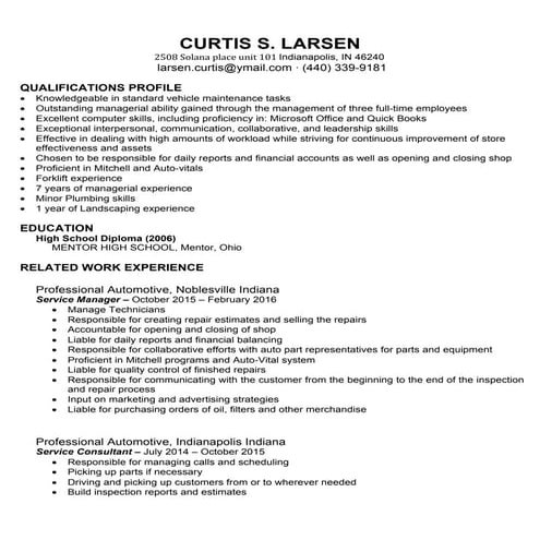 Resume Sept 2016 | DOC