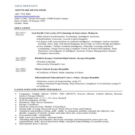 resume | DOC