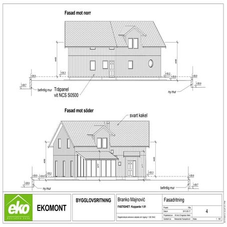 Branko Majnovic - Fasadritning 2 | PPT