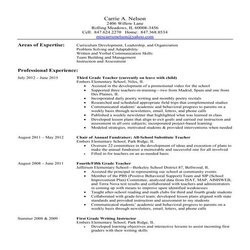 Nelson - RESUME | PDF