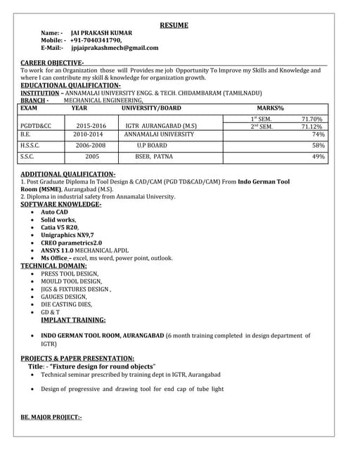 Anjali Resume | DOCX