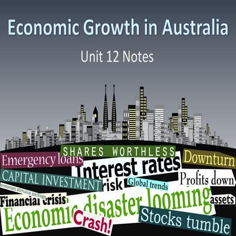 8 Economic Growth In Australia | PPT