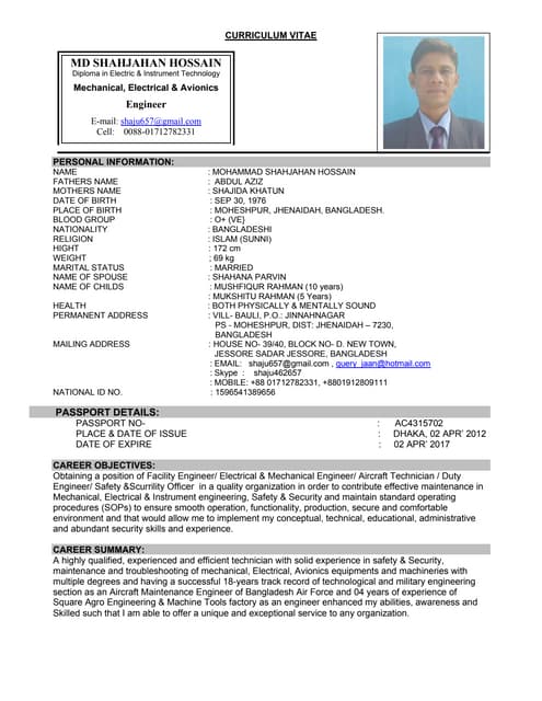 SAIDUL-EEE(CV) | PDF | Education