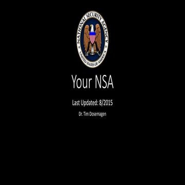 Your NSA | PPTX